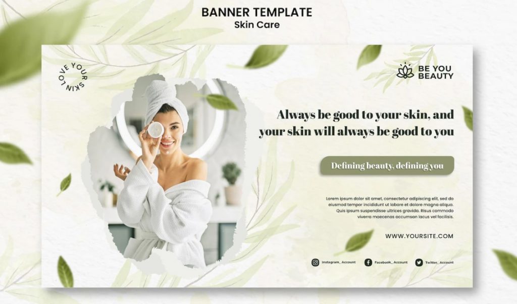 49 banner mỹ phẩm tải về miễn phí 100% dễ chỉnh sửa