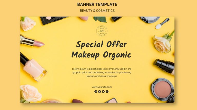 49 banner mỹ phẩm tải về miễn phí 100% dễ chỉnh sửa